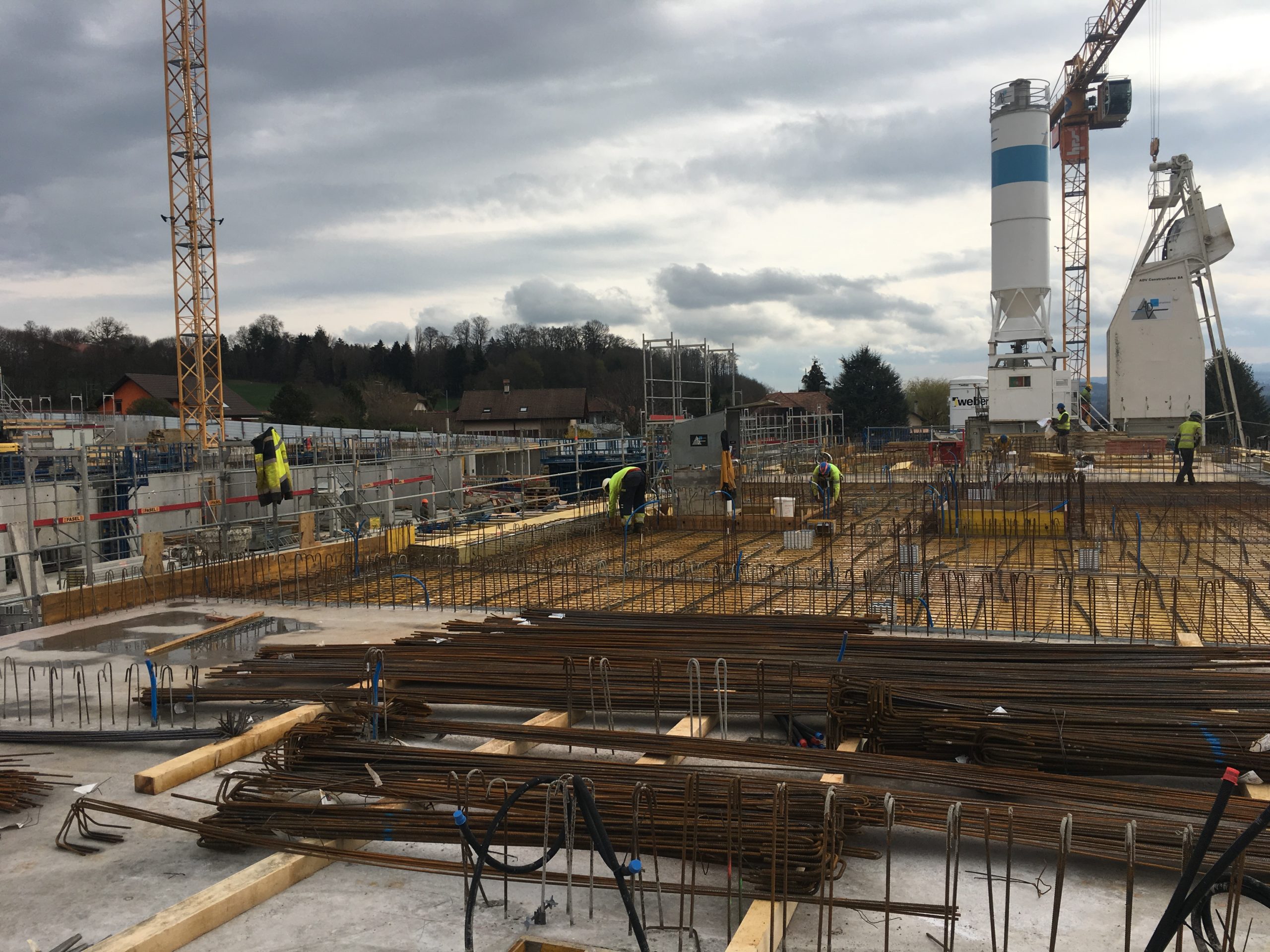 Construction de 7 immeubles d'habitation "La Pala" - ADV CONSTRUCTIONS SA